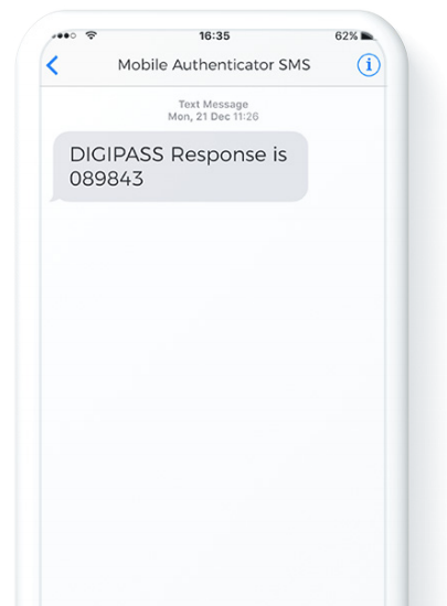 Mobile Authenticator SMS Datasheet | OneSpan